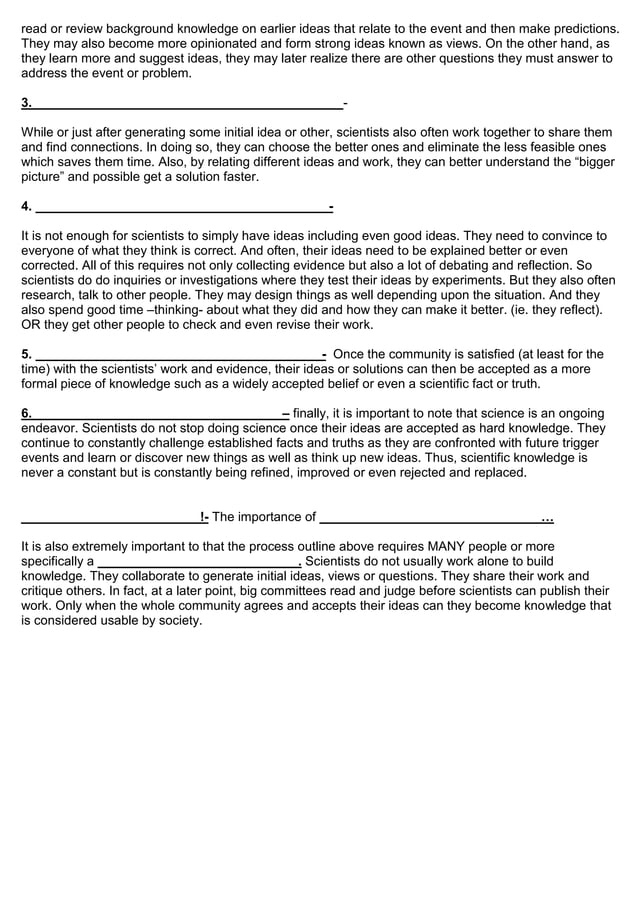 Kb on Matter and Chemistry process handouts and notes | PDF