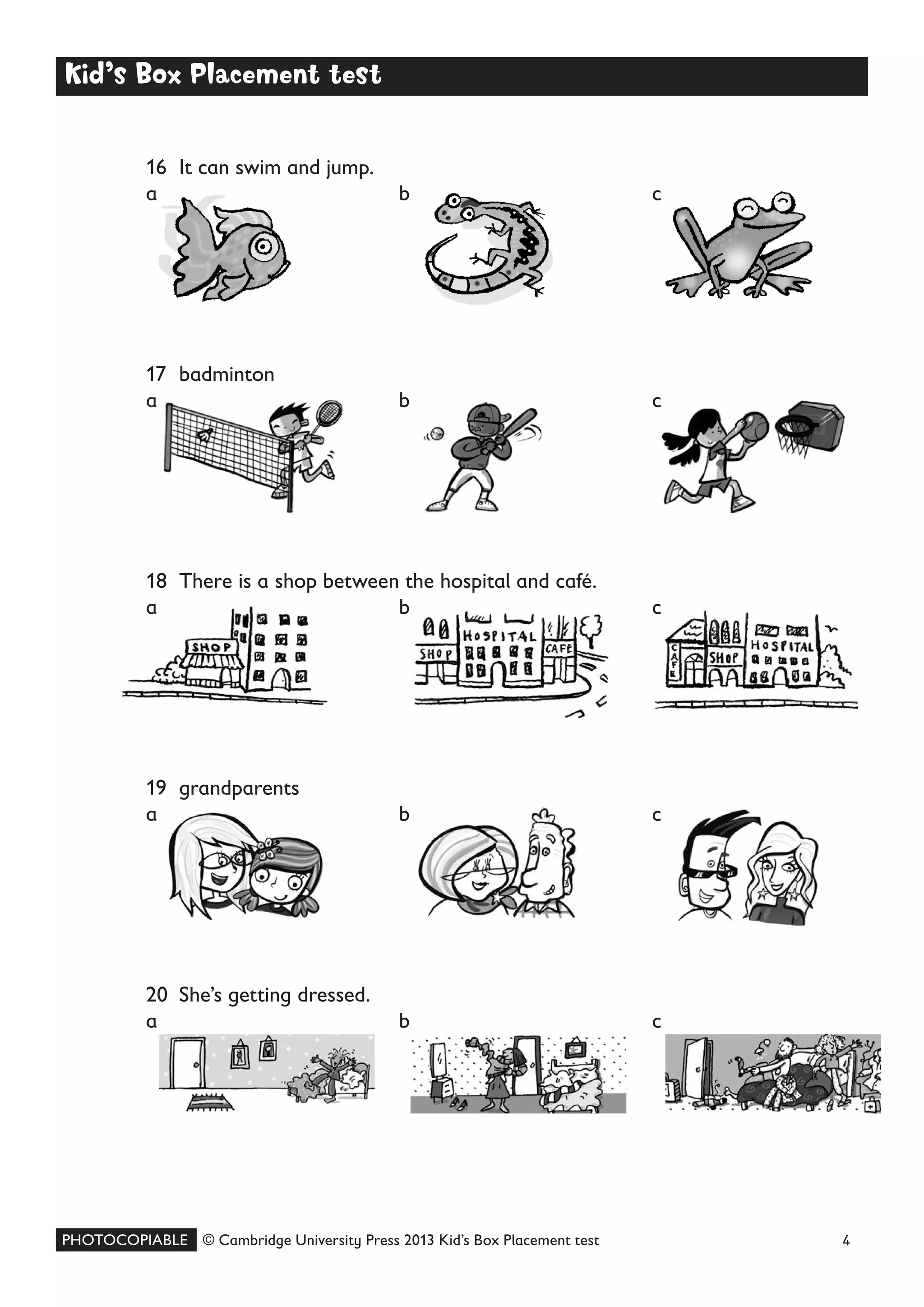 Kb placement test | PDF