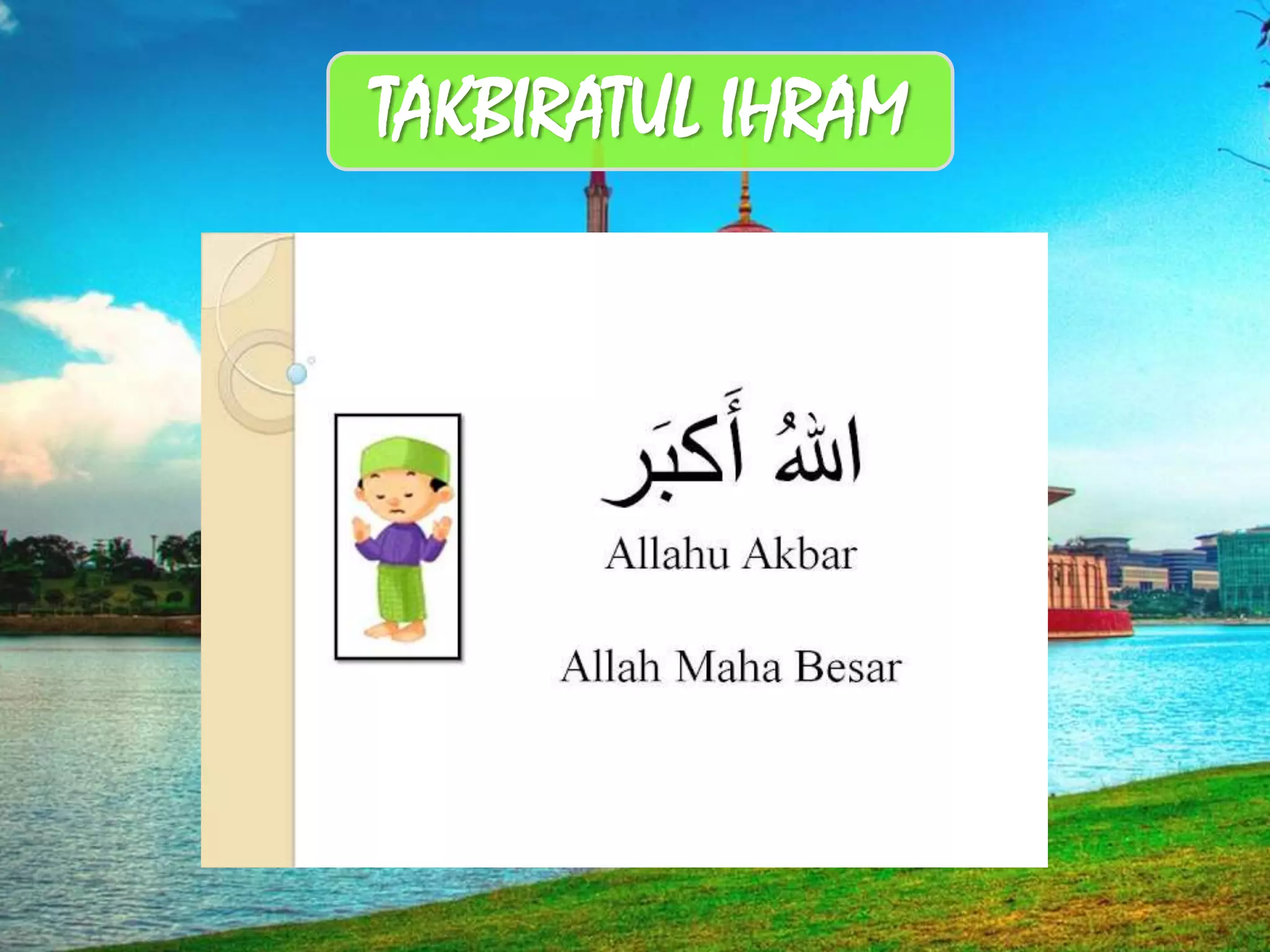 Slide Kem Bestari Solat Siri Ke-3 Tahap 1 | PPTX