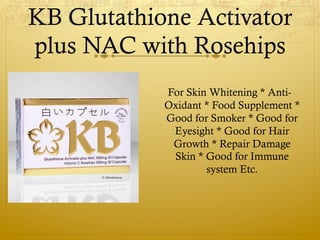 Kb skin whitening line | PDF