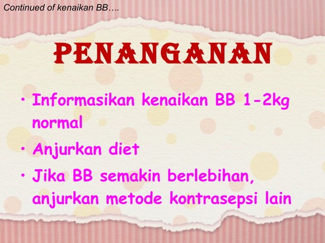 Kb suntik 3 bulan PPT | PPT