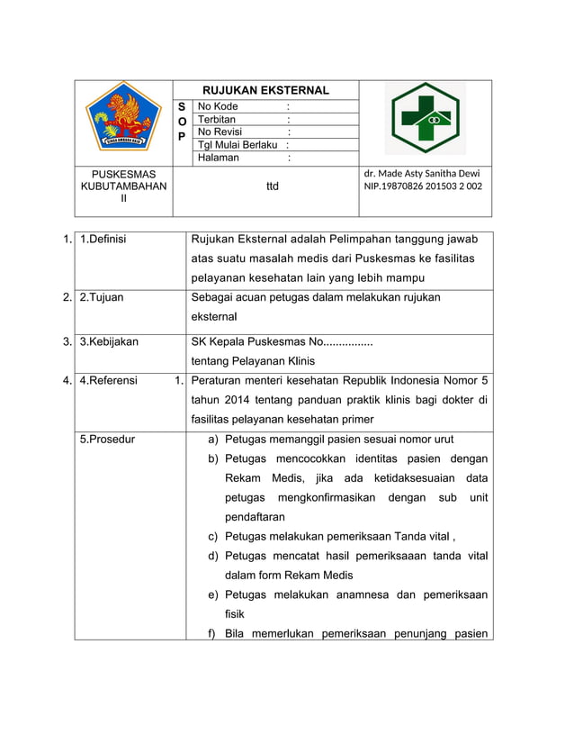puskesmas KBT II SOP RUJUKAN EKSTERNAL.docx