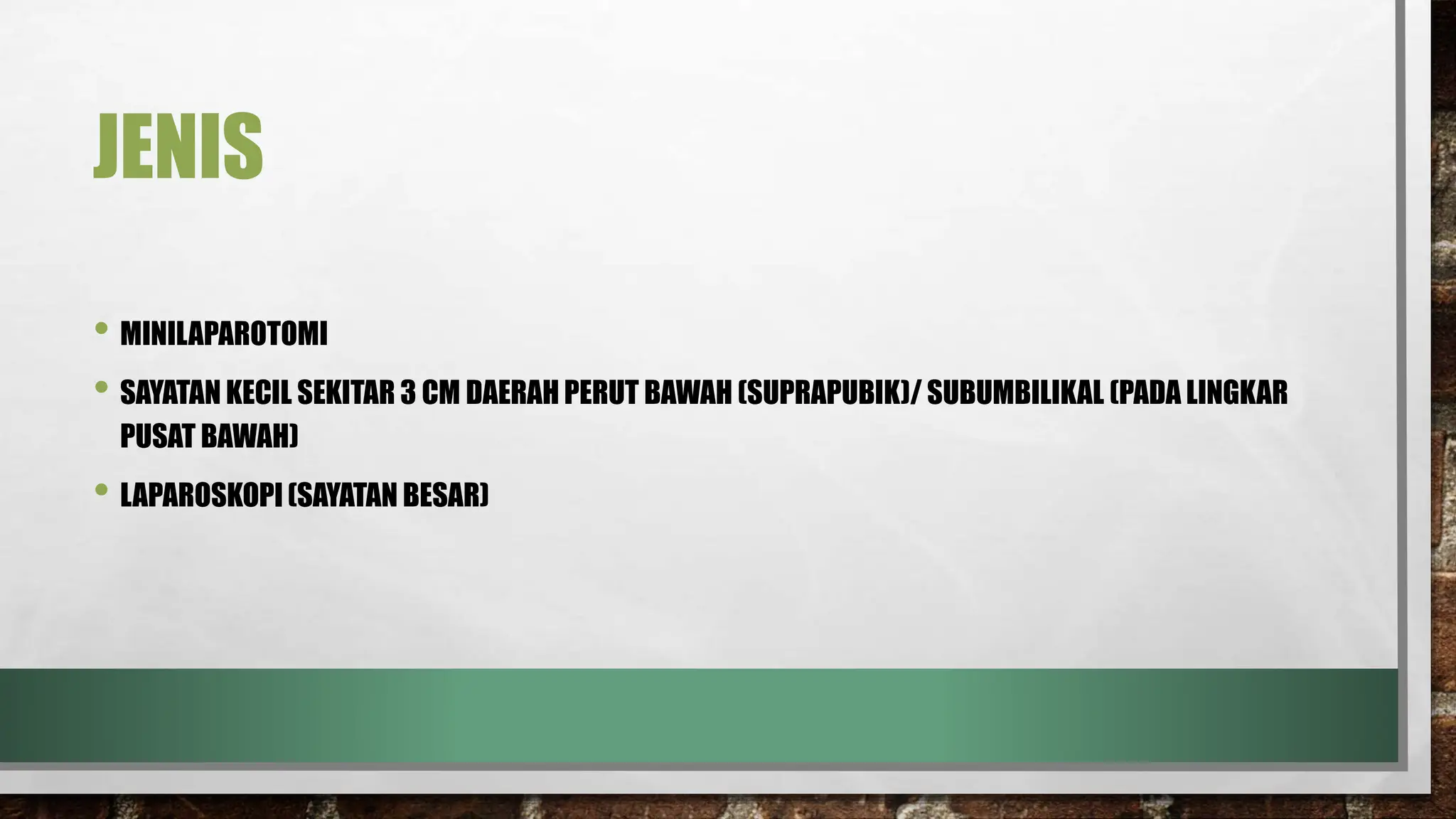 Penjelasan apa itu Kb Tubektomi, keuntungan dan kekurangan | PPTX