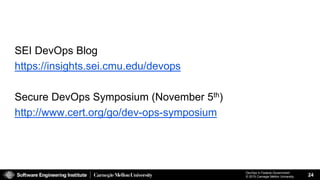 DOES15 - Aaron Volkmann - Busting Silos & Red Tape: DevOps in Federal Government | PPT