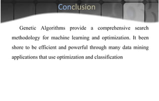 genetic computing | PPTX