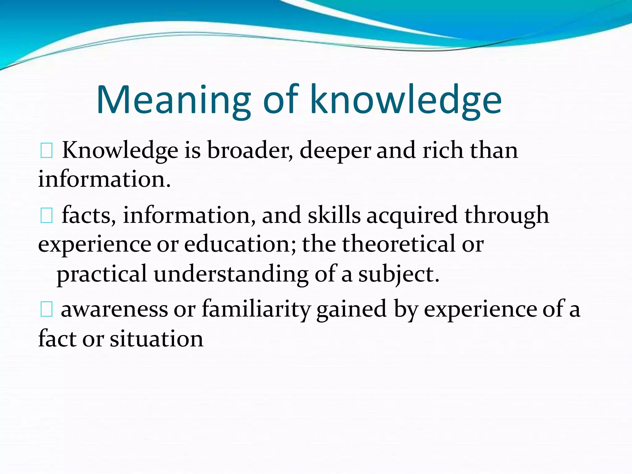 FUNCTION OF KNOWLEDGE IN CURRICULUM DEVELOPMENT | PPTX