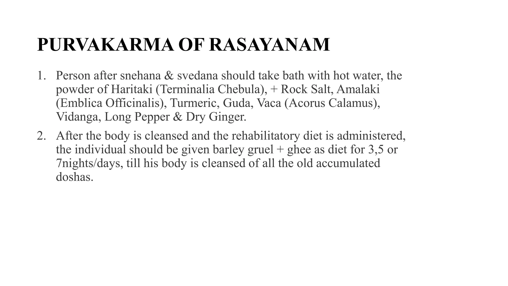 Rasayana in ayurveda | PPTX