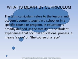 RESOURCES OF CURRICULUM | PPT