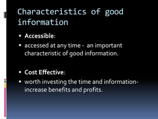 Training and Information | PPTX