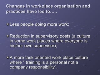 Work Based Learning & Health and Safety Act 1974 | PPT