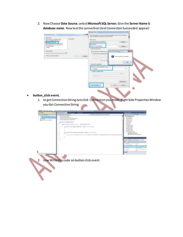 Sql connected architecture | DOCX | Databases | Computer Software and ...