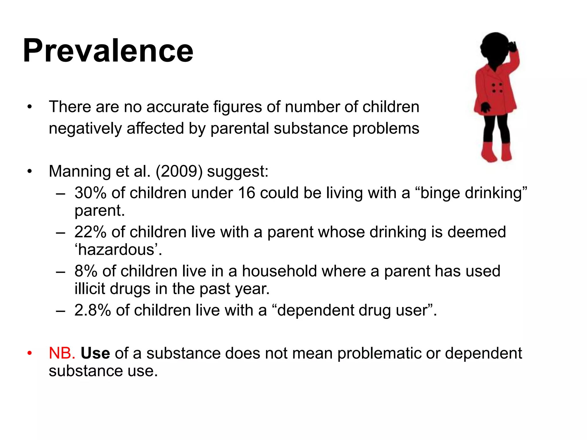 Problematic substance use: the impact on children | PPTX