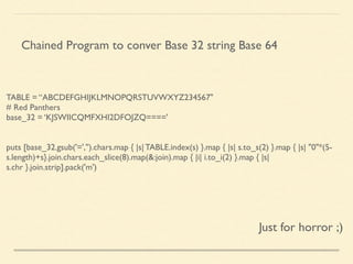 Byte manipulation in ruby | PDF