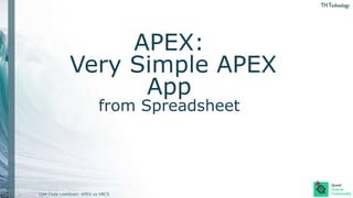 Low Code Lowdown: APEX vs Visual Builder: Which is For You? | PPTX