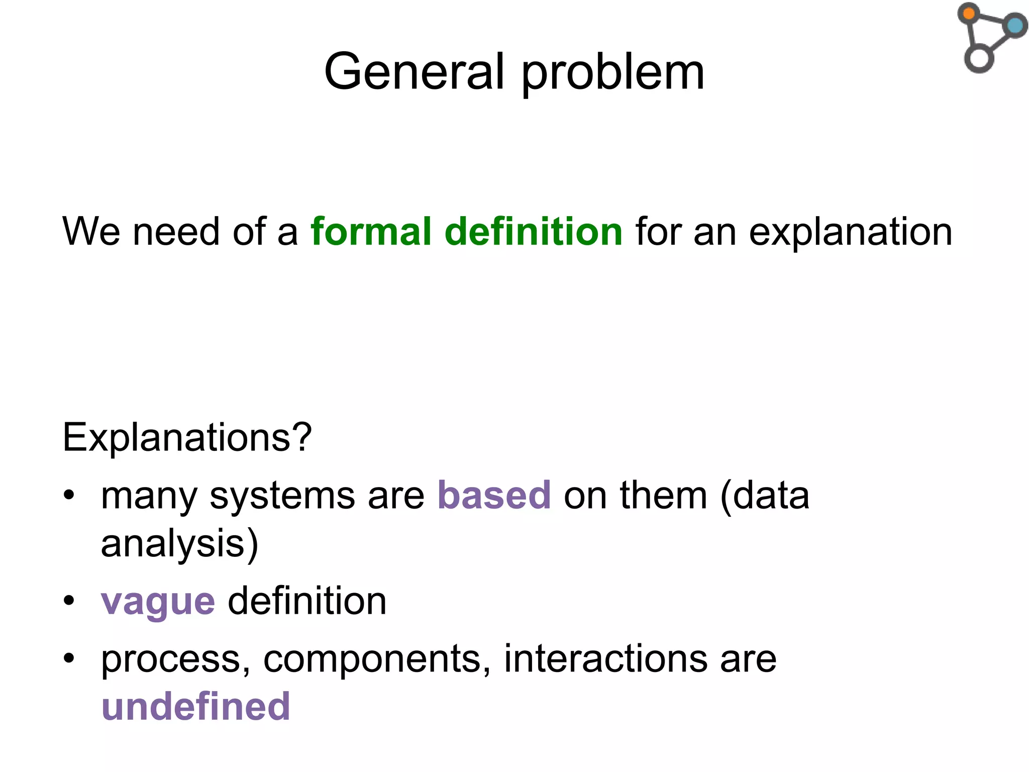 An Ontology Design Pattern To Define Explanations Ppt