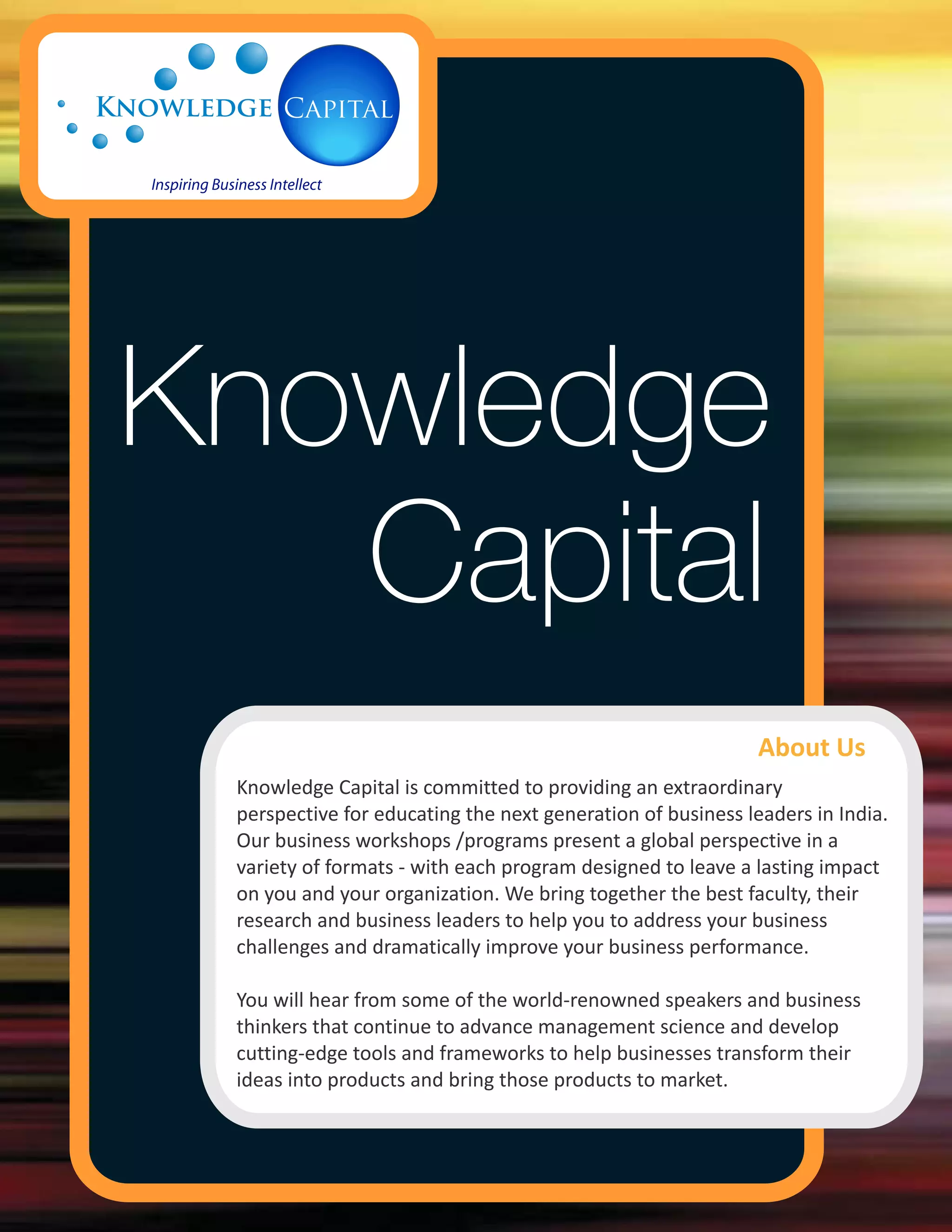 Kcap brochure | PDF