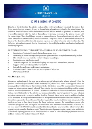 KC Art Science Of Gonstead | PDF