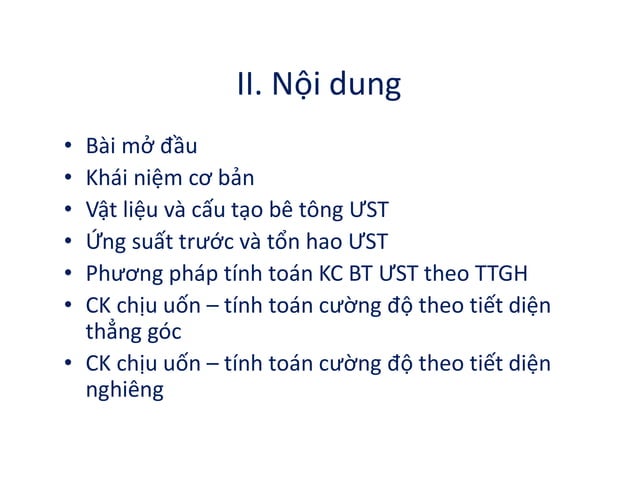 Kết cấu bê tông ứng suất trước đại học thủy lợi | PDF