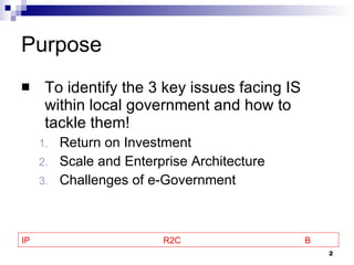 Kcc 3 Key Issues Facing Is | PPT | Business | Business and Finance