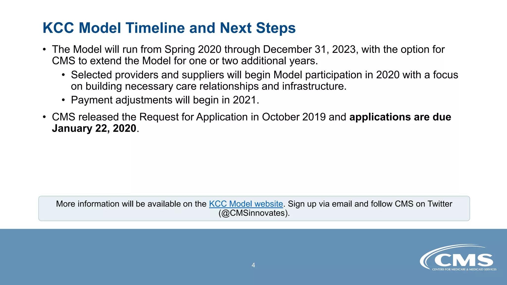 Office Hours: Kidney Care Choices (KCC) Model - Application | PDF