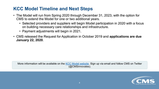 Office Hours: Kidney Care Choices (KCC) Model - Application | PPT