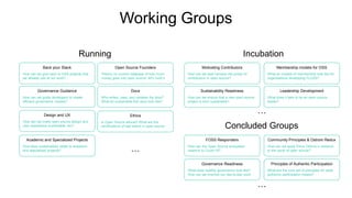 Open Source Software Governance Guide: Developing a Matrix of Leading ...