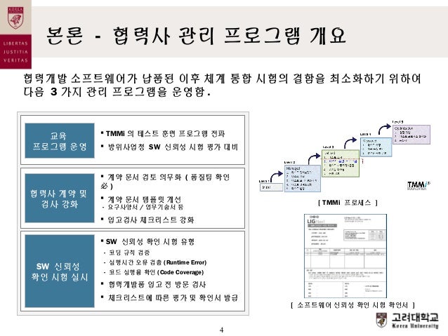 국방 소프트웨어 개발 사업의 특성을 고려한 협력사 관리 프로그램을 통한 Sw품질향상 사례 연구