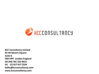 KCC Consultancy Limited | PPT