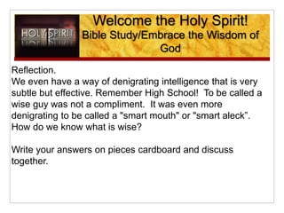 Kcc module embrace the power of the holy spirit! | PPT