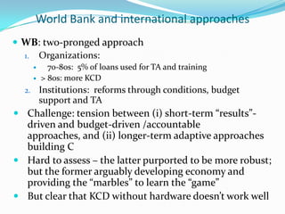 Knowledge and Capacity Development | PPTX