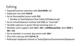 KCDC 2018 - Modern day C# development in Visual Studio 2017 | PPT