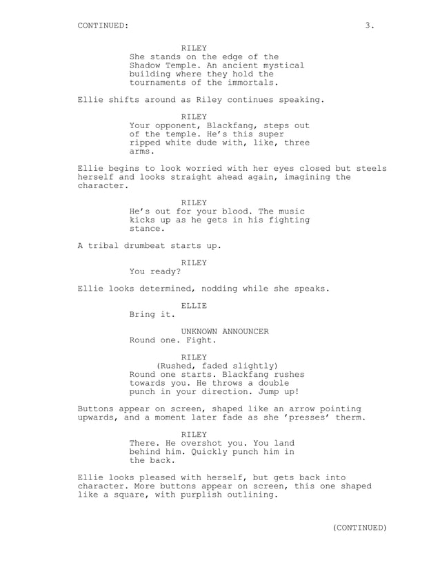 Kcd cut sequence first draft | PDF | First Aid | Injuries