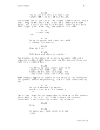 Kcd cut sequence first draft | PDF | First Aid | Injuries