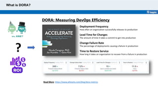 Don't Deploy Into the Dark: DORA Metrics for your K8s GitOps Deployments | PPTX