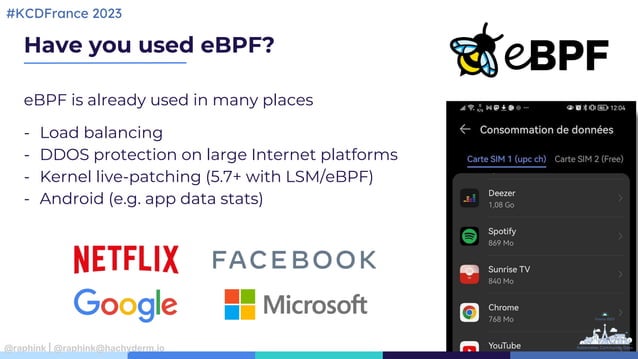 Révolution eBPF - un noyau dynamique | PPT
