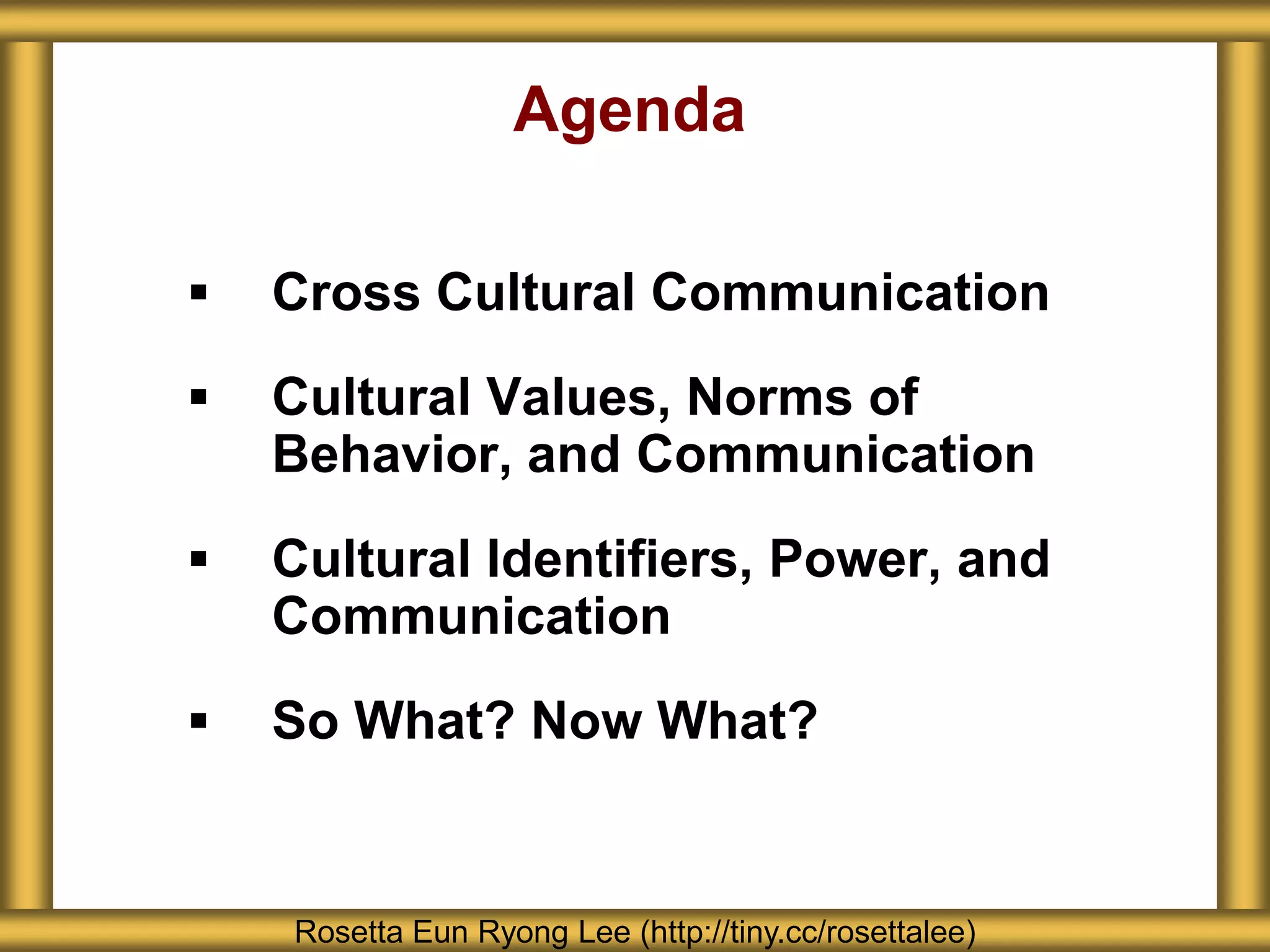 King County Dispute Resolution Center Cross Cultural Communication | PPTX