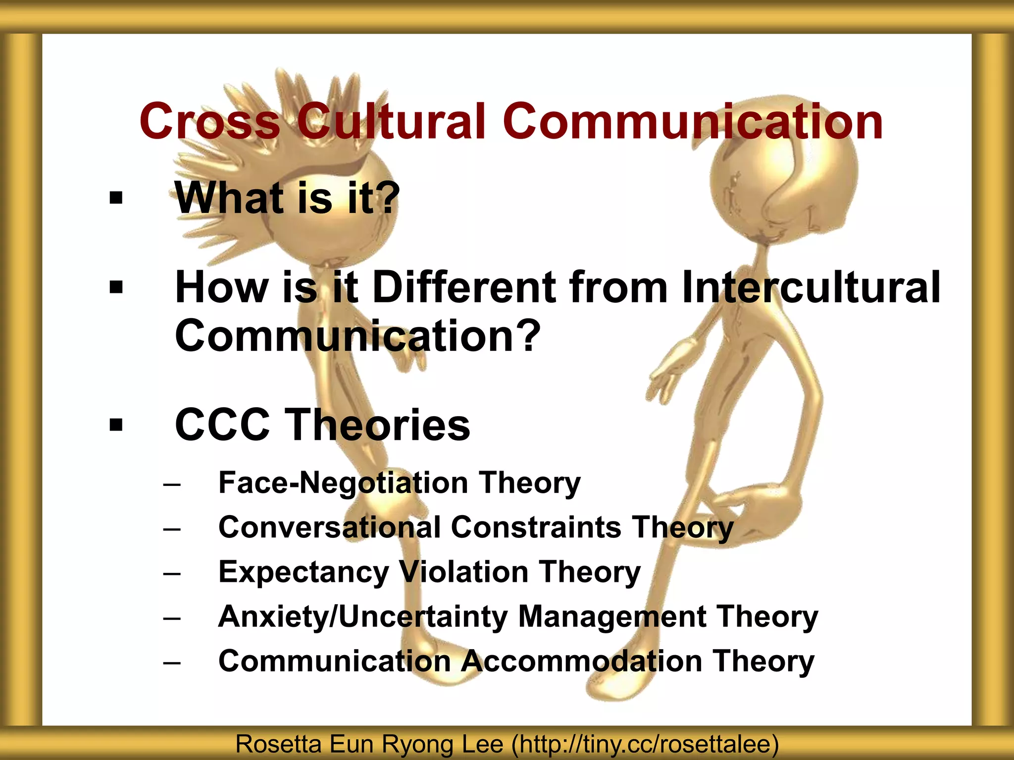 King County Dispute Resolution Center Cross Cultural Communication | PPTX