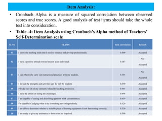 tool construction and validation | PPTX