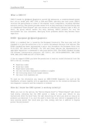 On board diagnostic ii obd ii (compilado) | PDF