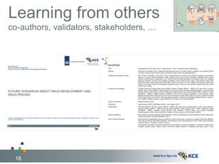 Introduction to KCE methods guides | PPT