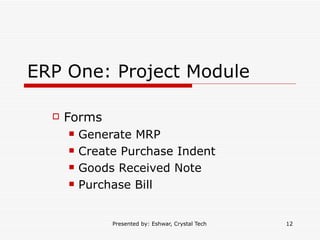 Kcf bp-project-module | PPT