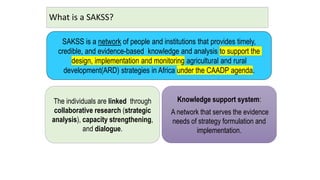 Local Analysis Networks (LAN) and CAADP Implementation _2019_ppt ...