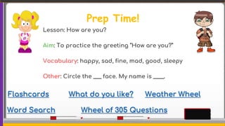 Lesson: How are you? | PPTX