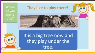 ESL Reading Lesson Plant a tree | PPTX
