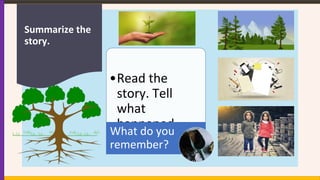 ESL Reading Lesson Plant a tree | PPTX