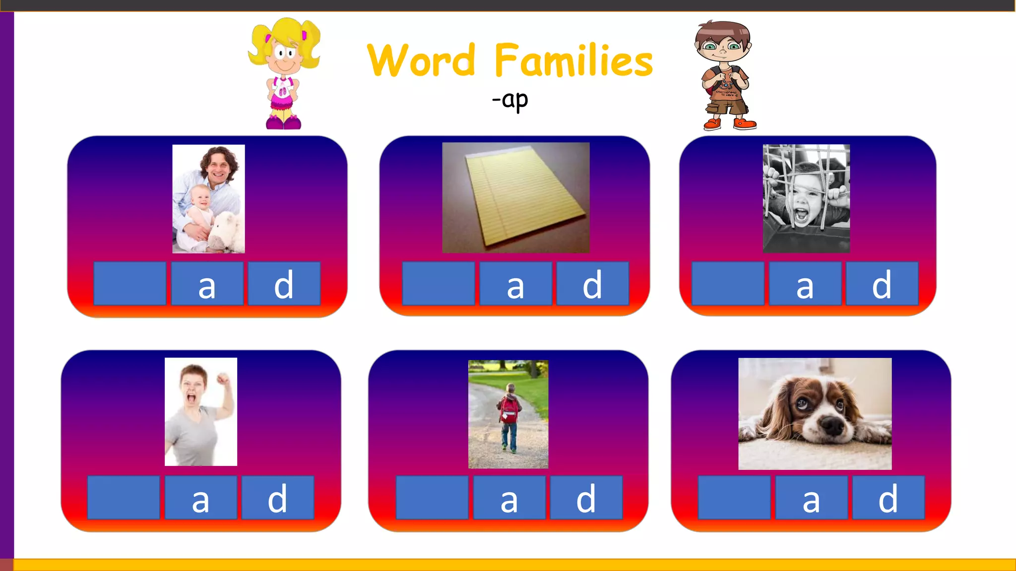 Word Family (ad) | PPTX
