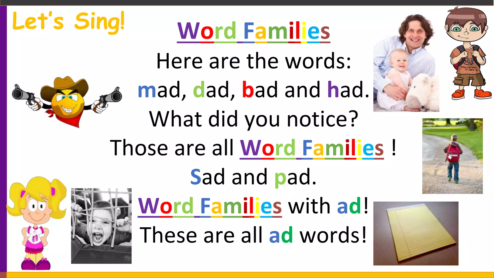 Word Family (ad) | PPTX