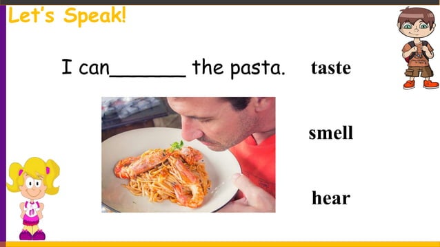 ESL Lesson: Five Senses | PPTX