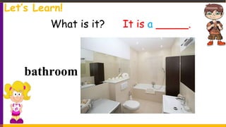 ESL Lesson: Rooms in the House | PPTX