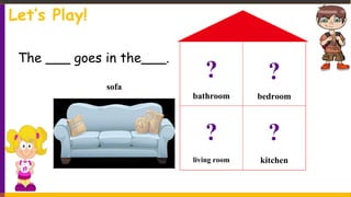 ESL Lesson: Rooms in the House | PPTX